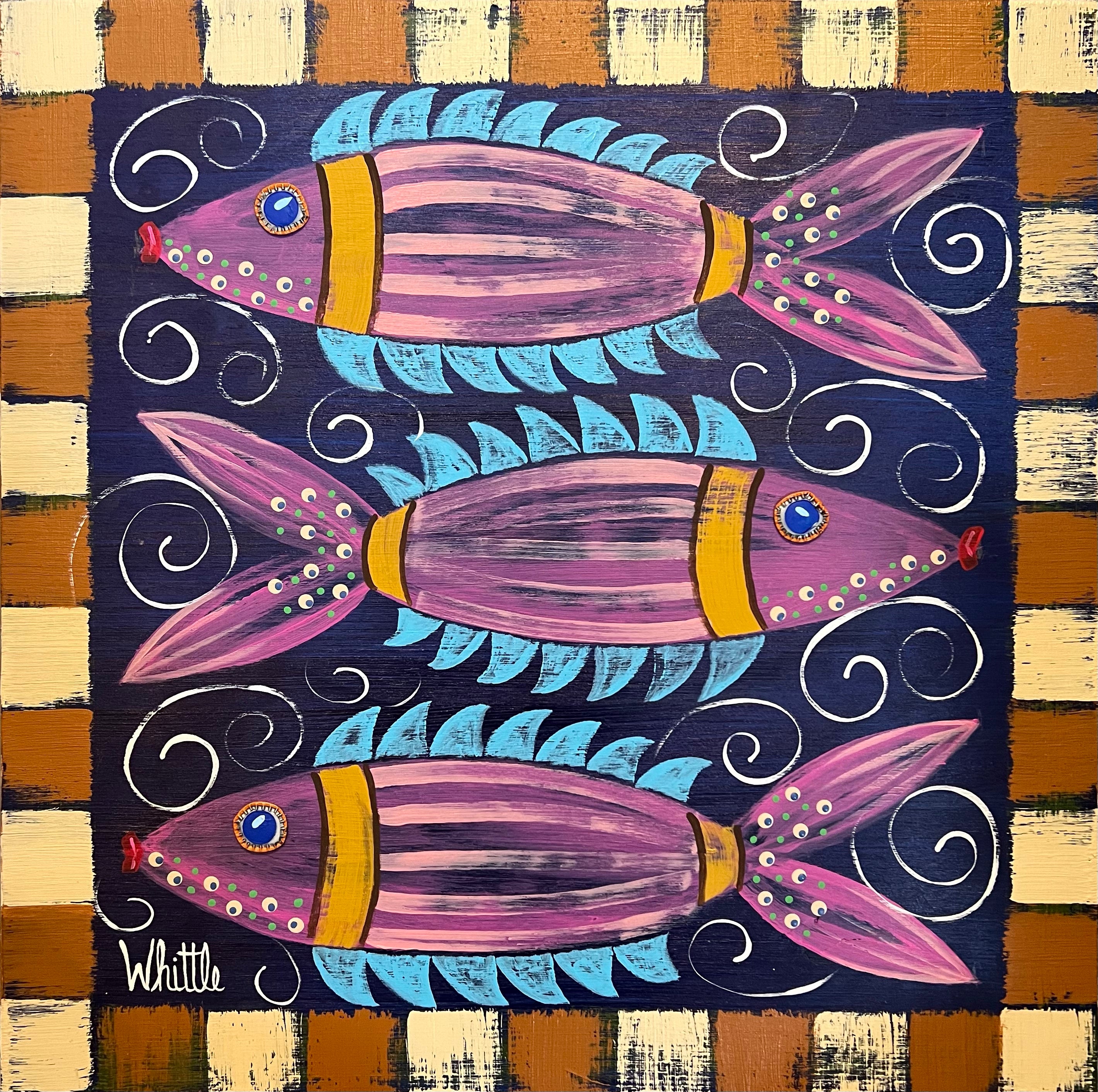 Triple Fish – Whittlefish Art